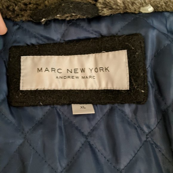 Marc New York | Jackets & Coats | Mens Marc New York Wool Coat Xl ...